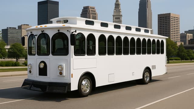 Trolley Rental in cleveland | Rent a Trolley - Party & Event Bus