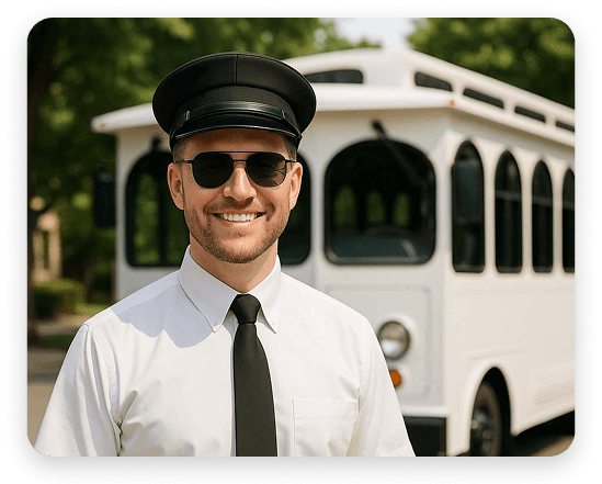 Trolley Rental in dallas | Rent a Trolley - Party & Event Bus